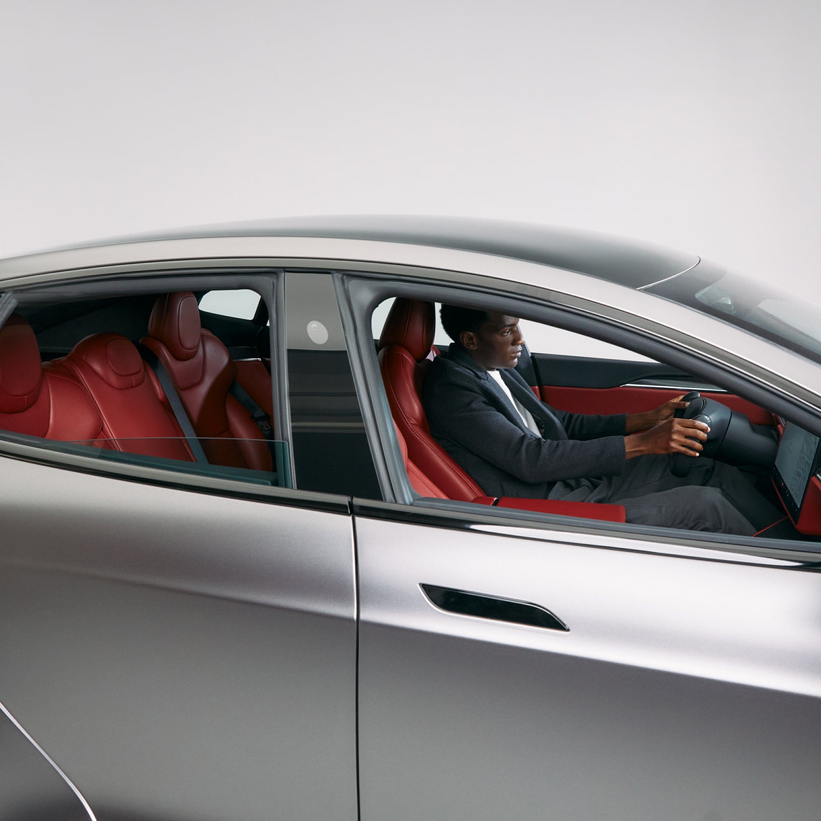 Teslarati: Tesla Model S Plaid with luxury plant-based leather interio ...